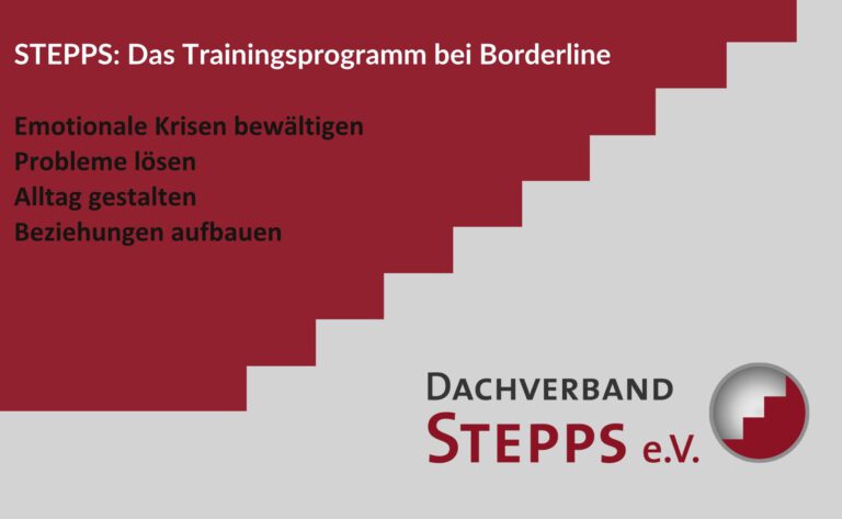 Fortbildung STEPPS: Das Trainingsprogramm bei Menschen mit Borderline-Persönlichkeitsstörung ...